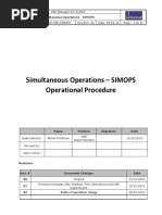 Simultaneous Operations (SIMOPS) | PDF | Emergency Management | Oil Well