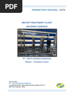 SOP Operasional WTP & WWTP | PDF | Teknologi & Rekayasa