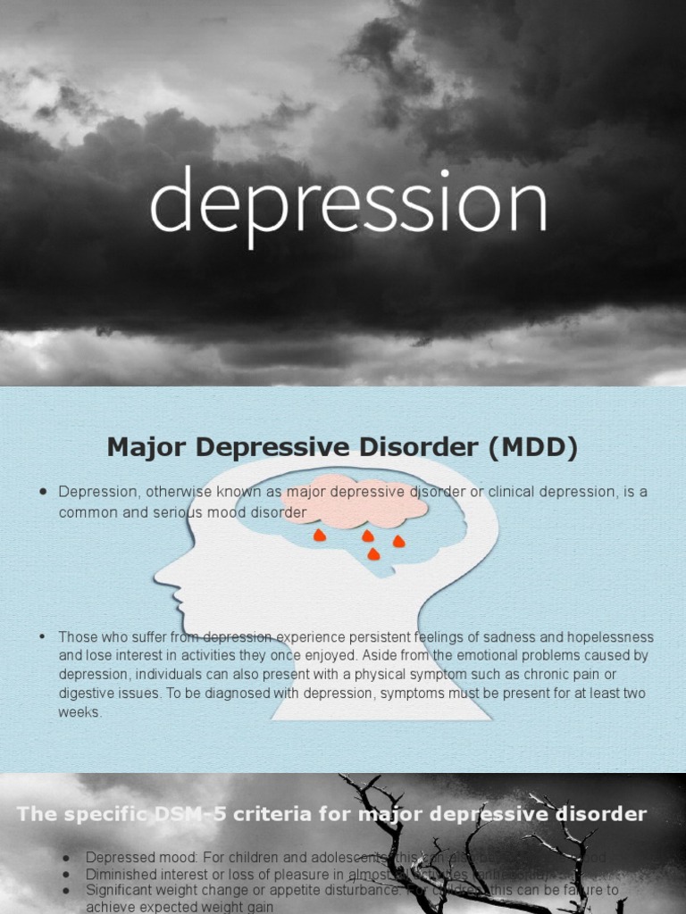 Depression Presentation | PDF