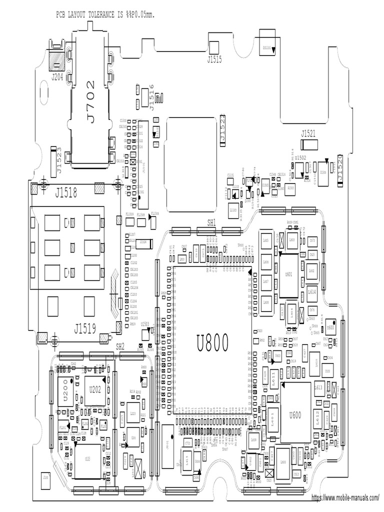 Xiaomi Mi4 LTE Board Down Schematic | PDF