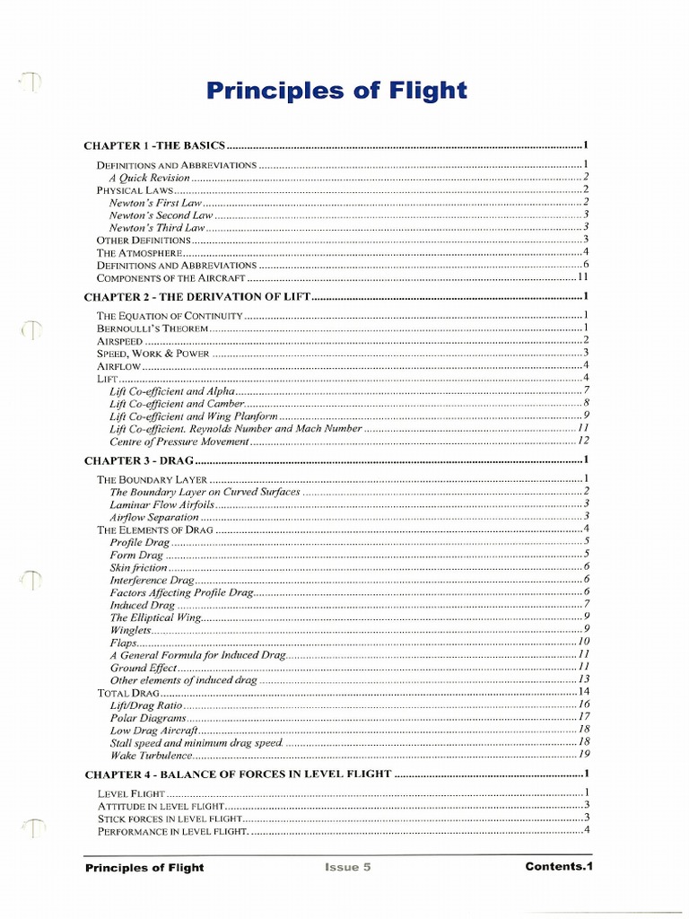 Principles of Flight | PDF