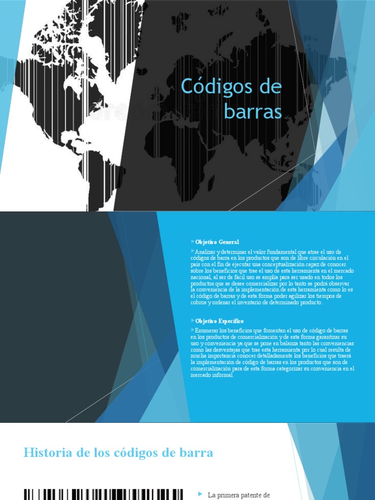 Códigos de Barras | PDF | Código de barras | Código Universal de Producto