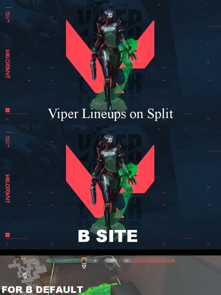 Viper Lineups for Split Maps | PDF