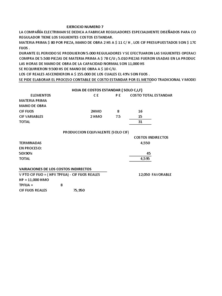 Ejercicio de Los Cif (Primero) | PDF | Science | Ciencia y Tecnología