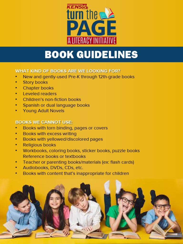 Turn The Page - Book Guidelines | PDF