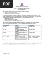 GCSE Edexcel Higher Maths: Topic List for Revision (CALCULATOR) | PDF ...
