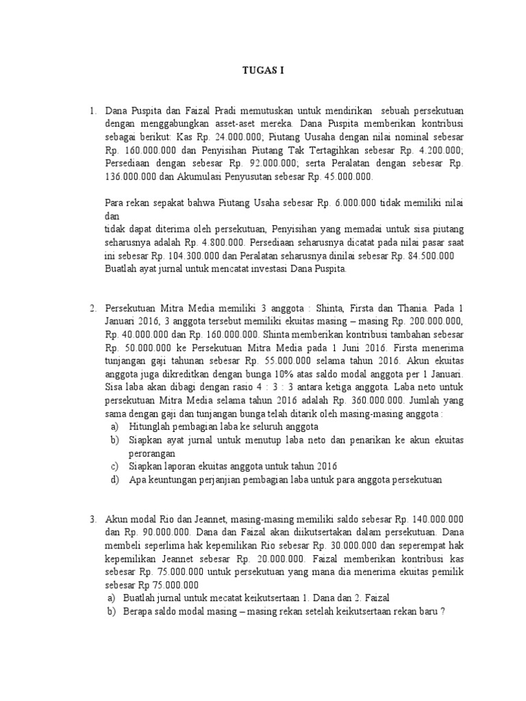 Tugas 1 Ekma 4311 | PDF