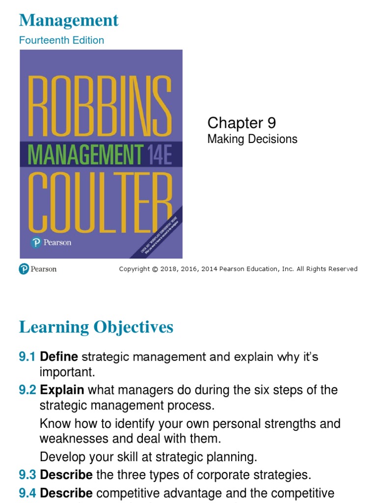 Management: Fourteenth Edition | PDF | Competitive Advantage ...
