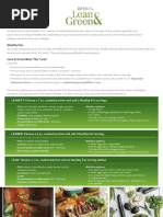 OPTAVIA-Vegetarian Conversion Chart | PDF | Weight | Leaf Vegetable