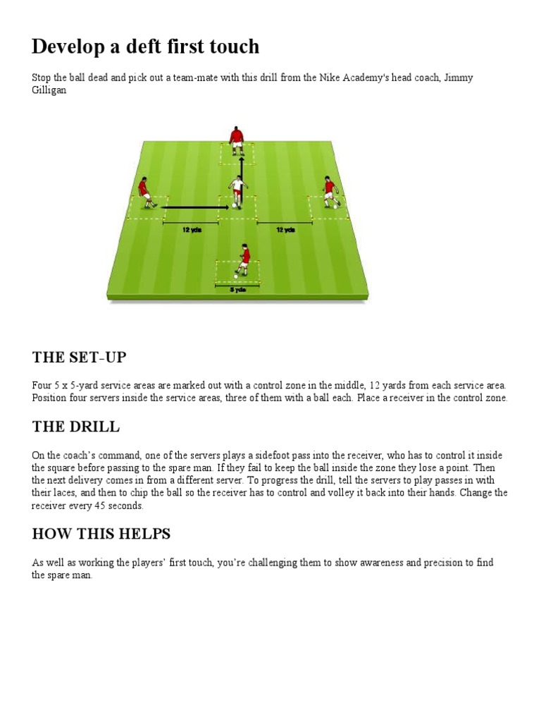 Pre-Season Football Training Drills | PDF | Sports