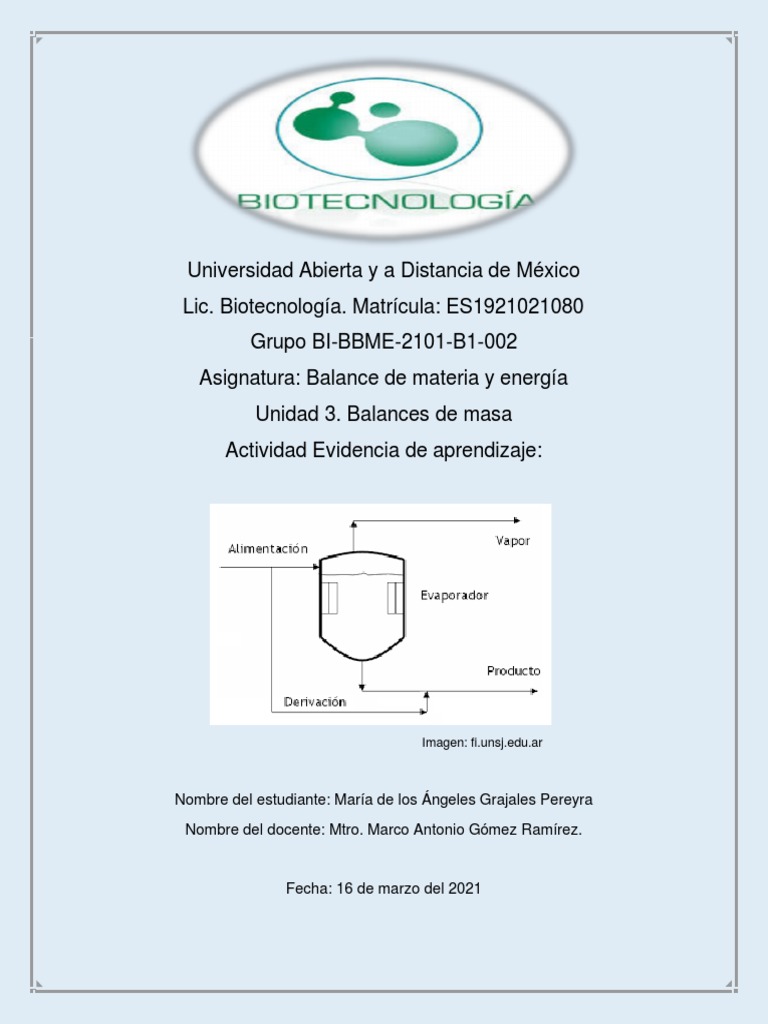 Bbme U3 Ea Magp | PDF | Concentración | Calor