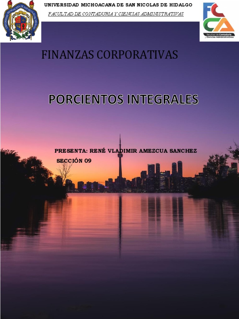 Porcientos Integrales | PDF | Estado de resultados | Negocios económicos