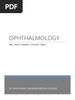 Fundamental OSCE Guide in Ophthalmology | PDF | Glaucoma | Medicine
