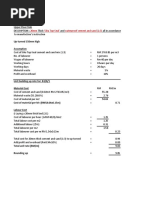 BUILD UP RATE Concrete Work Question | PDF | Construction Aggregate ...