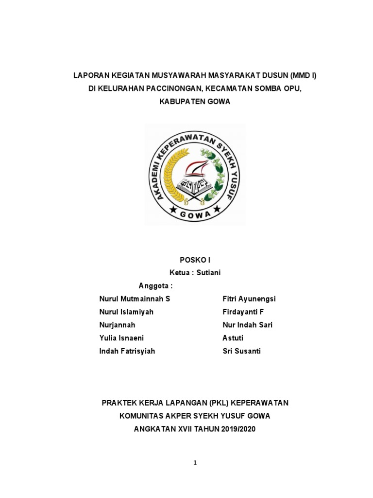 MMD I Ii Iii KKN | PDF