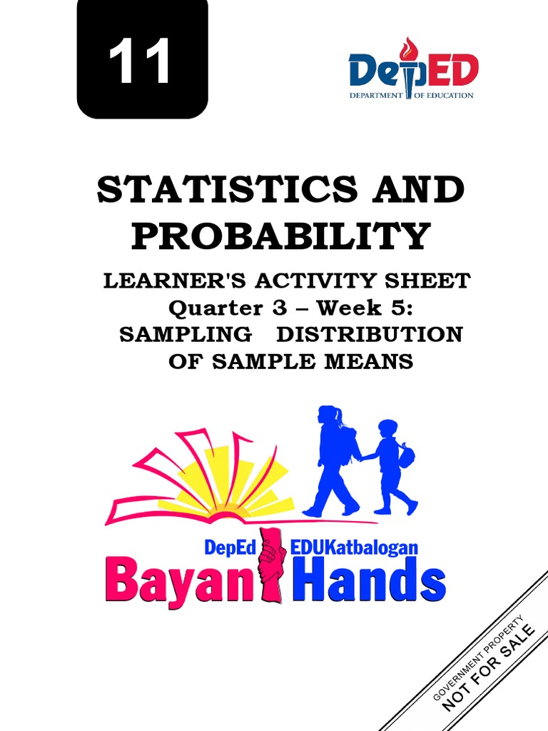 G11 Q3 LAS Week5 Statistics | PDF | Mean | Probability Distribution