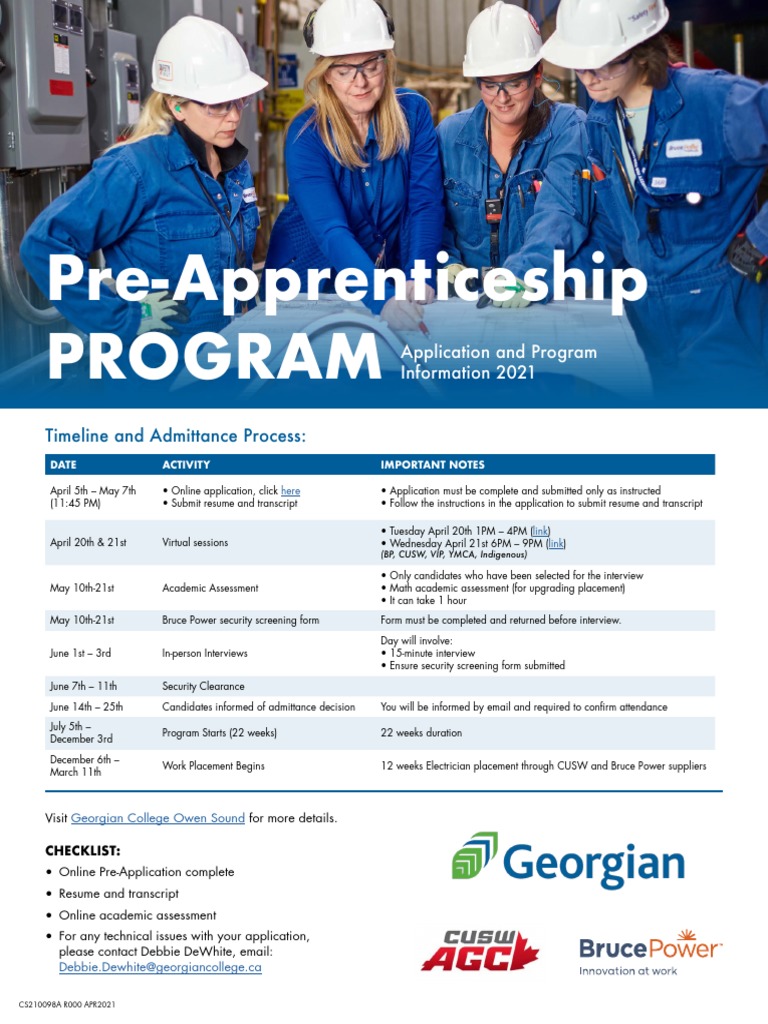 Pre Apprenticeship Program 1618859895 | PDF | Business