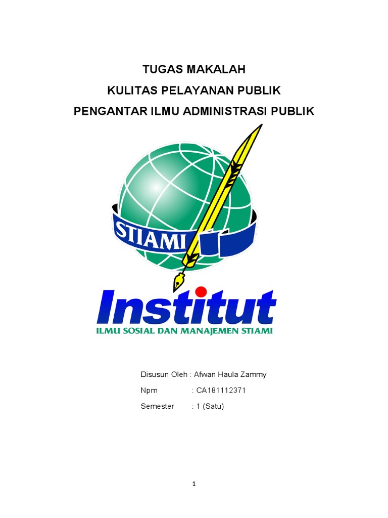 Makalah MPP | PDF