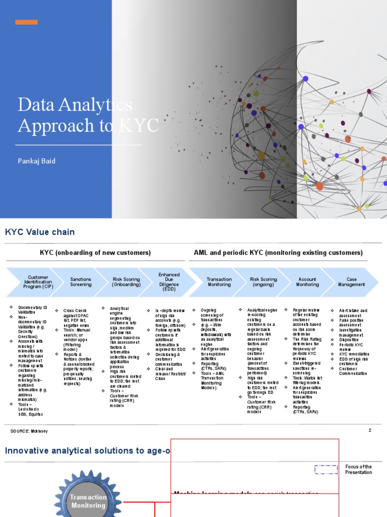 Data Driven Approach To KYC | PDF | Money Laundering | Analytics