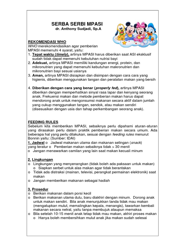 MPASI Print-1 Edit 2 | PDF | Kesehatan Holistik