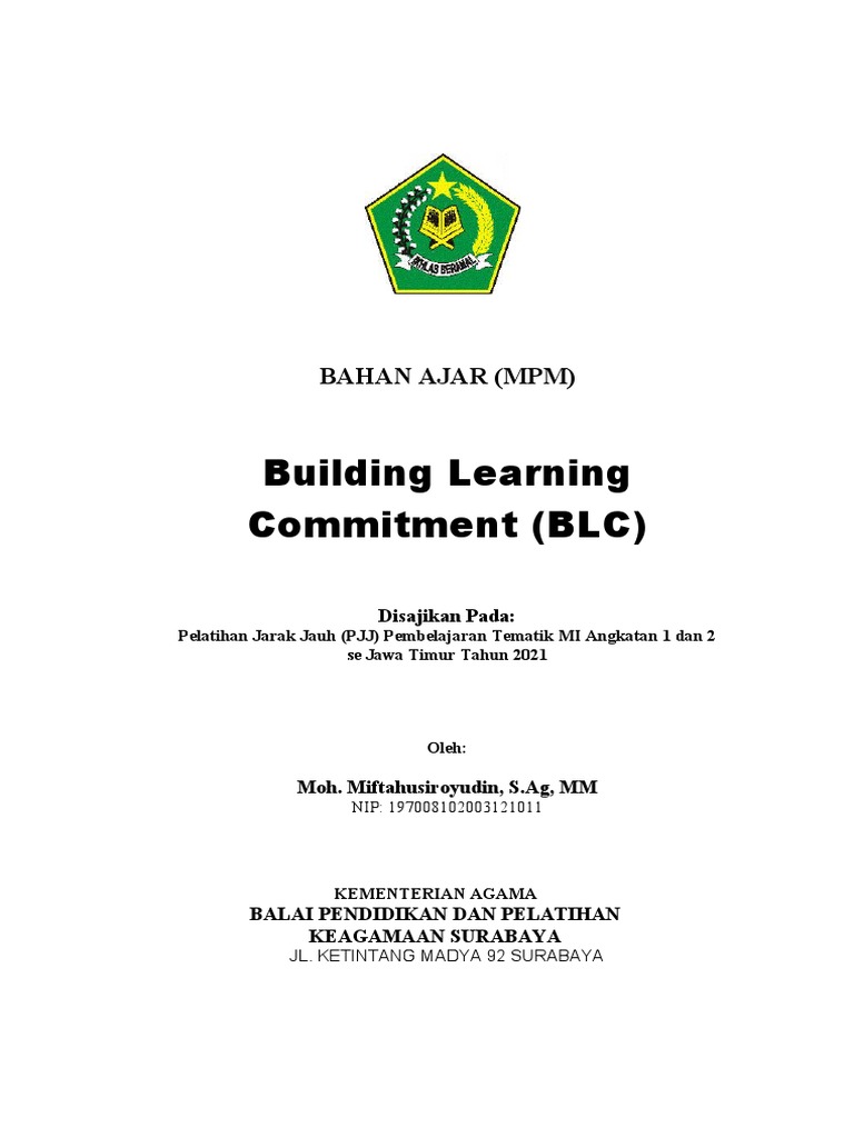 Bahan Ajar BLC | PDF