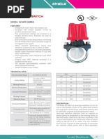 Potter VSR-S Flow Switch Manual | PDF | Fire Sprinkler System | Switch