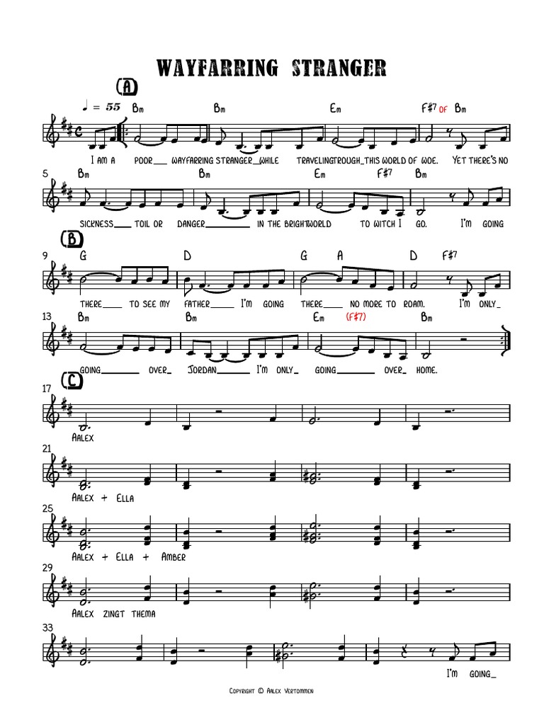 Wayfaring Stranger | PDF