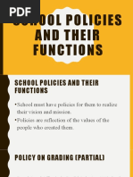 LESSON 11: School Policies and Their Functions | PDF | Policy
