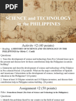 Timeline History of Science and Technology in The Philippines | PDF ...