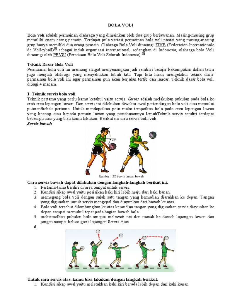 BOLA VOLI Docx | PDF