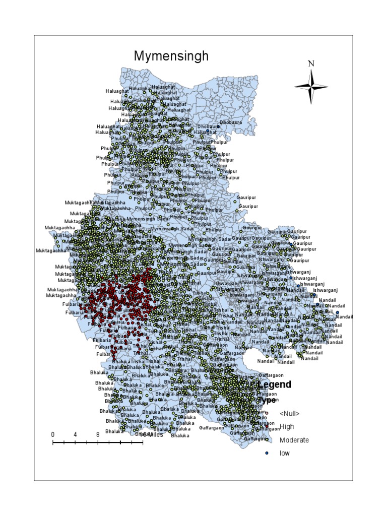 Mymensingh Region Place Names | PDF