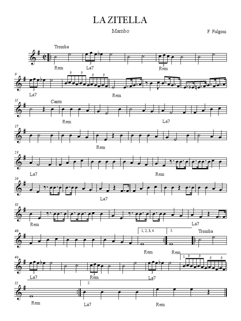 34 La Zitella 1 | PDF