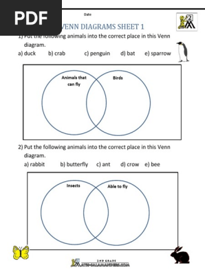 Vertebrates And Invertebrates Venn Diagram