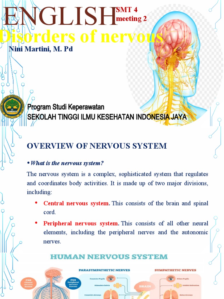Overview of Nervous System Disorders | PDF | Neurology | Neurosurgery