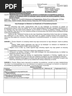 DLP - Esp 9 - Q2, W1 Karapatan at Tungkulin | PDF