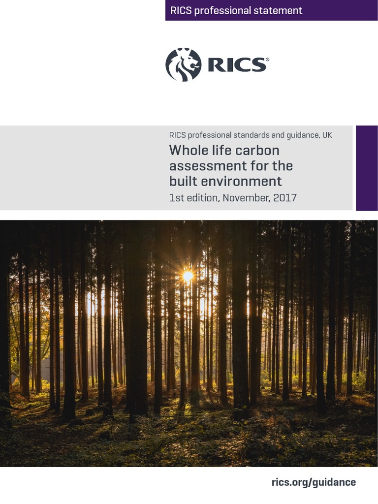 Whole Life Carbon Assessment For The Built Environment: 1st Edition ...