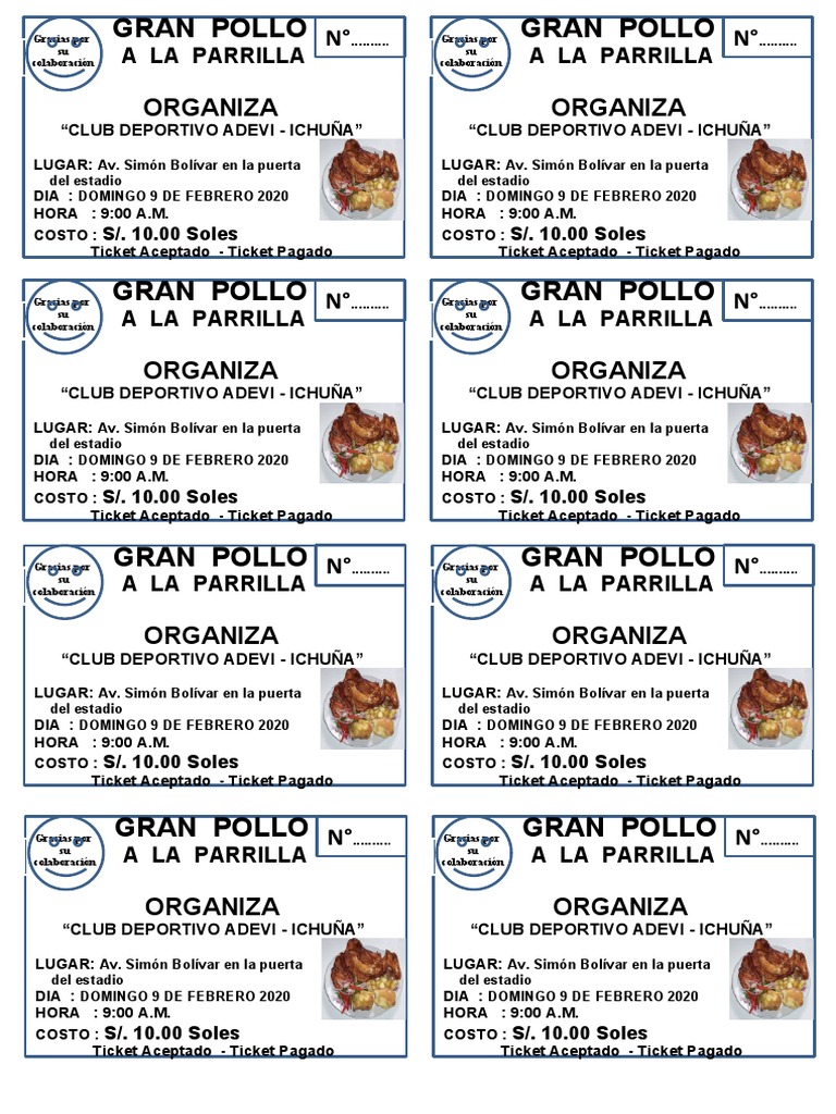 POLLADA | PDF | Agitación