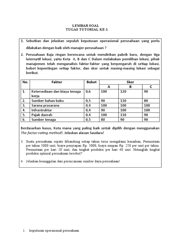Aditya Legowo-042025314-T1-EKMA4215-01 | PDF