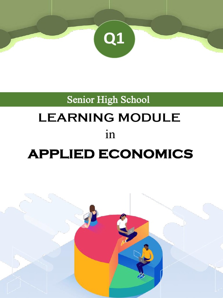 Lesson 01 - Applied Economics | PDF | Economic System | Economics