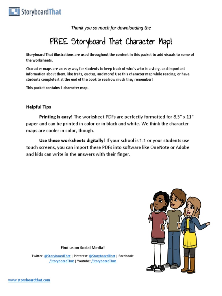 The Odyssey Character Map Worksheet | PDF | Language Arts & Discipline ...