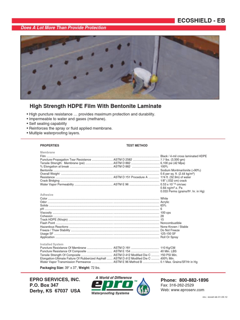 Ecoshield EB | Download Free PDF | Manmade Materials | Building Engineering