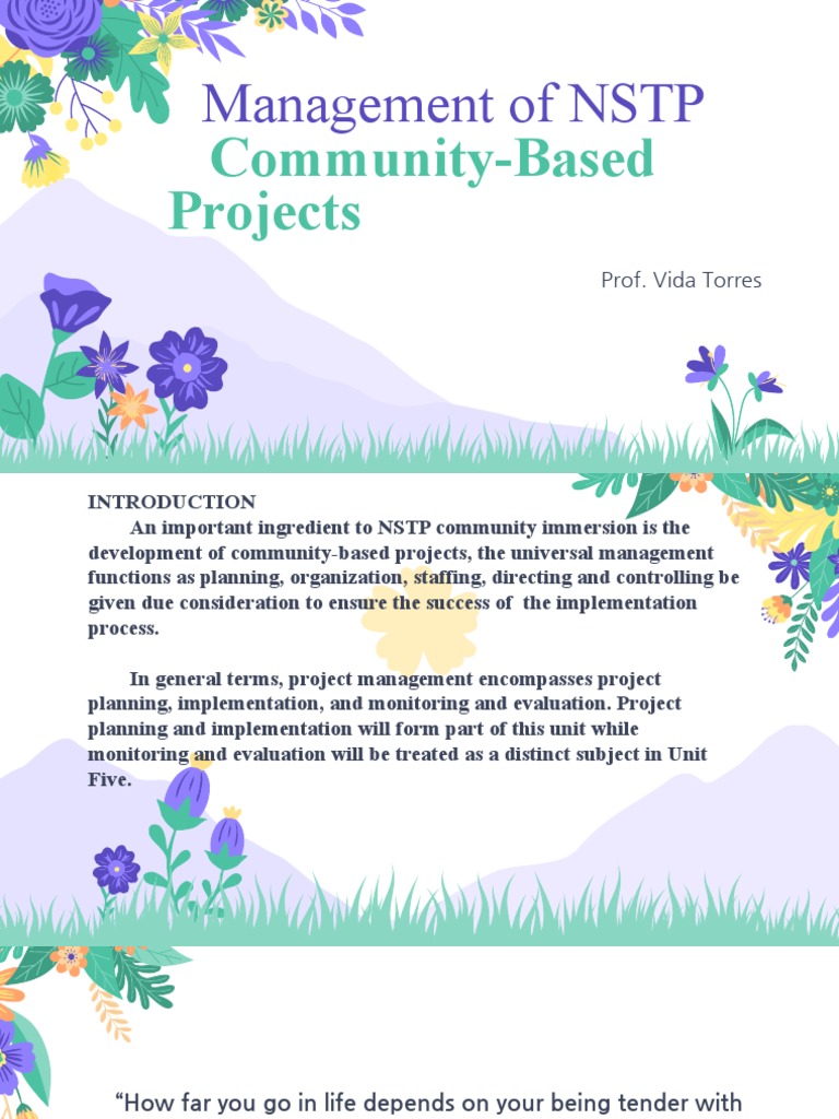 NSTP Project Proposal Guidelines | PDF | Project Management | Evaluation