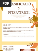 Clasificacion de Fitzpatrick | PDF