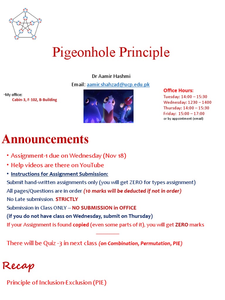 Understanding the Pigeonhole Principle | PDF | Discrete Mathematics ...