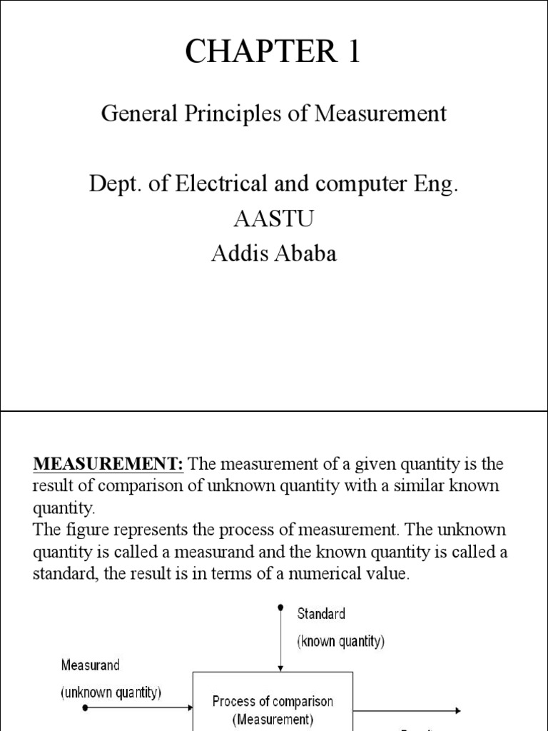 Chapter 1 | PDF | Accuracy And Precision | Observational Error