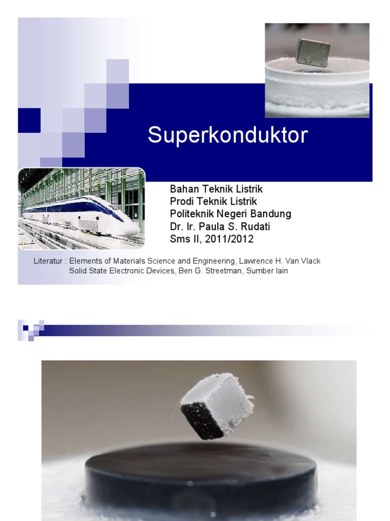 Superkonduktor | PDF | Superconductivity | Chemistry
