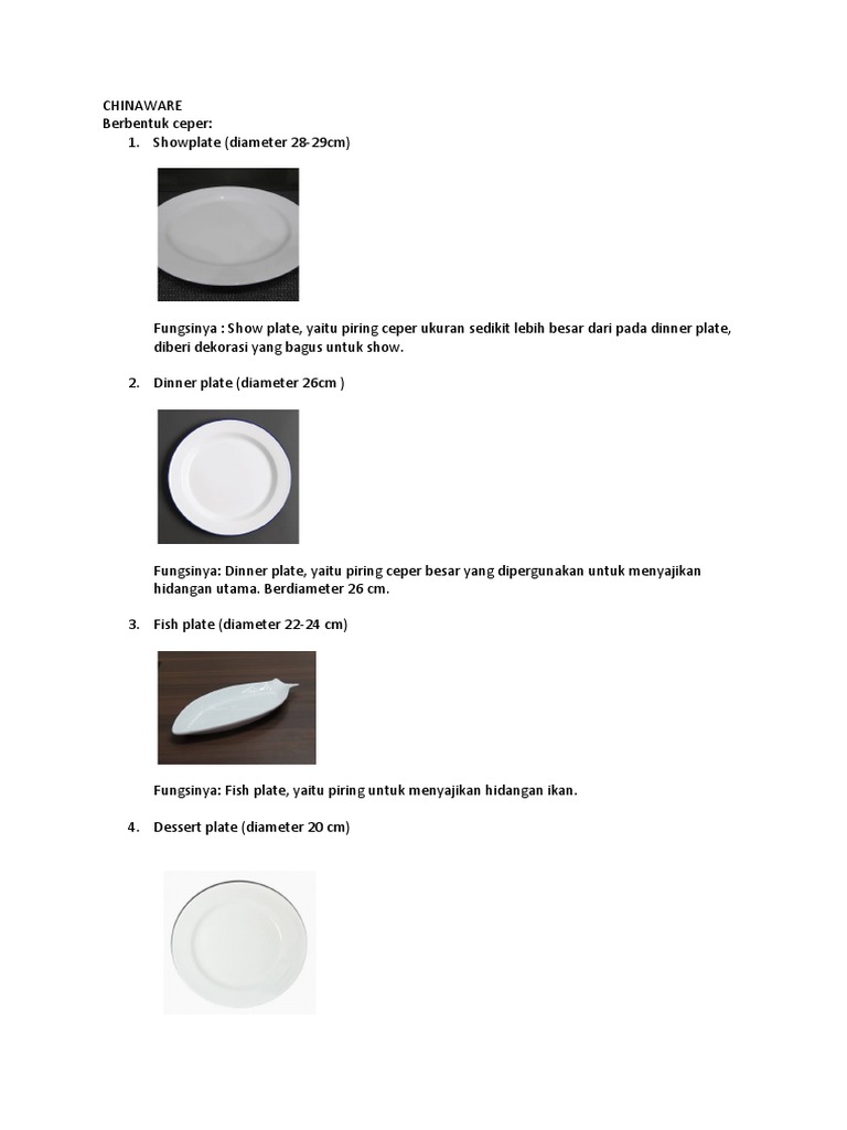 Jenis dan Fungsi Chinaware Beragam | PDF | Seni