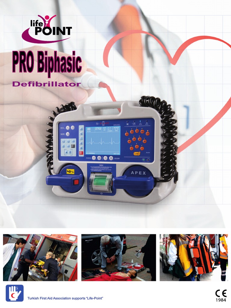 Pro Biphasic Defibrillator Catalogue | PDF | Electrocardiography ...