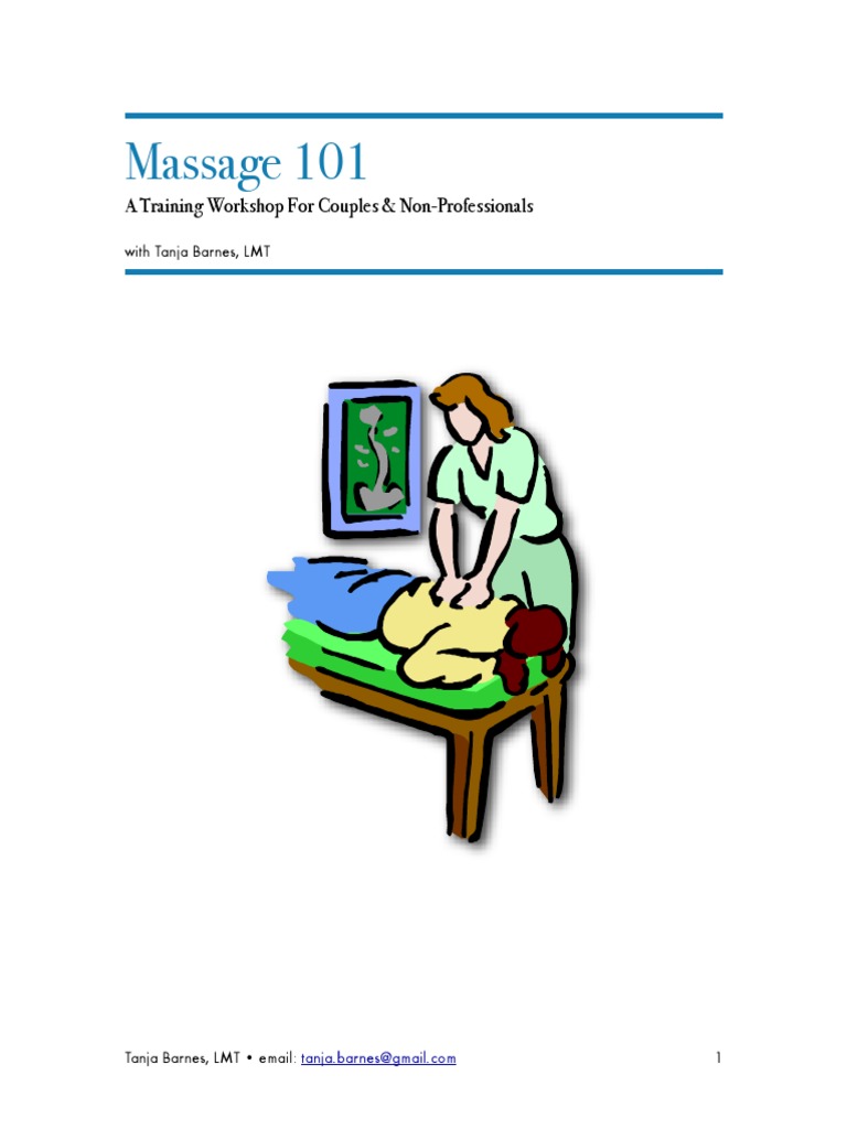Massage 101 | PDF | Massage | Finger