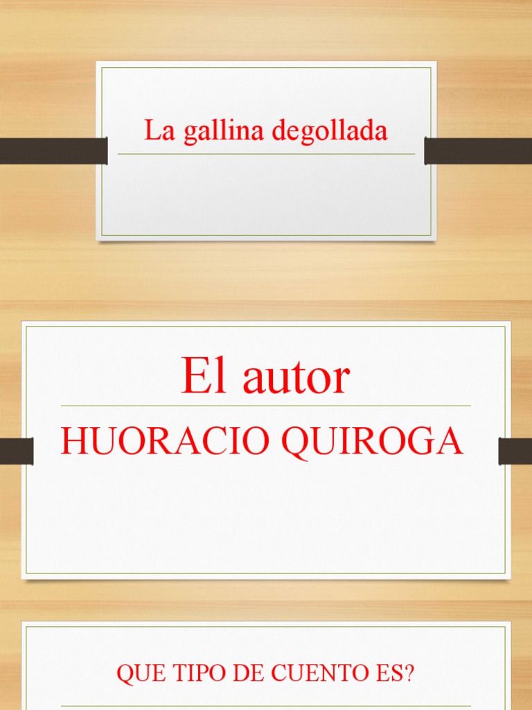 La Gallina Degollada | PDF